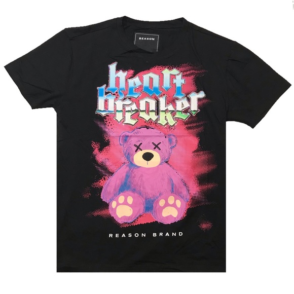 Reason | Shirts | Mens Heart Breaker Tee Sizes Small Medium And Large ...